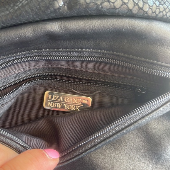 Liza Ganz | Bags | Black Leather Liza Ganz Purse | Poshmark